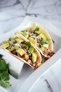 Picadillo Tacos - The Cake Chica