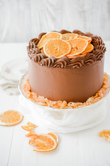 Chocolate Orange Spice Cake - The Cake Chica