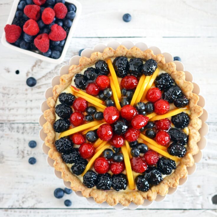 Fruit Tart - The Cake Chica