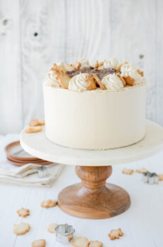Pecan Pie Layer Cake - The Cake Chica