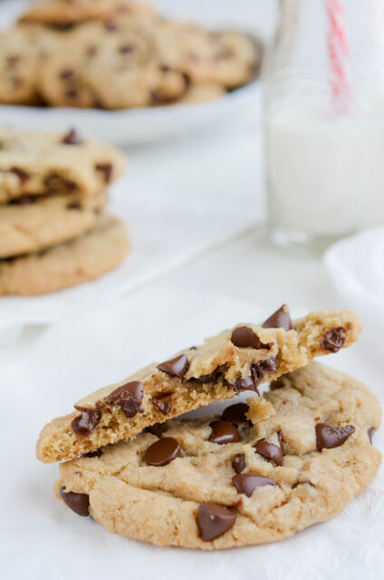Best Big Fat Chewy Chocolate Chip Cookie - The Cake Chica