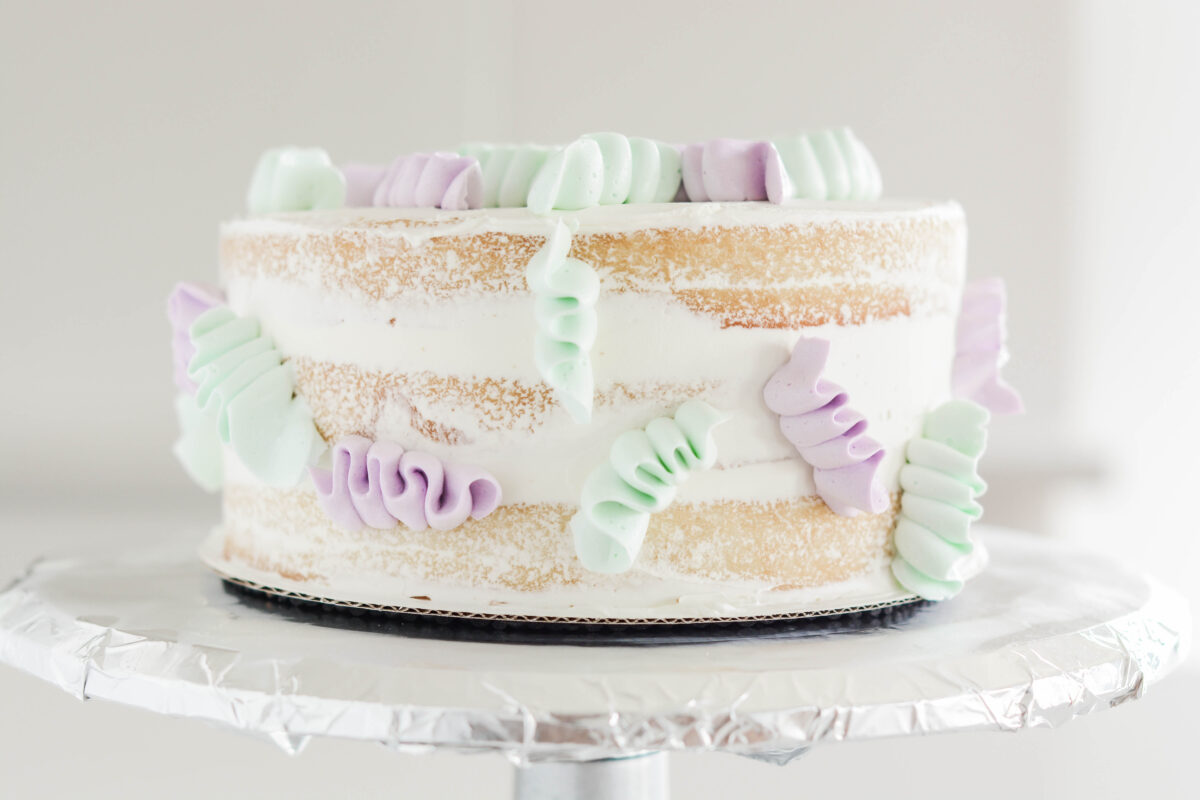 Spring Lemon Layer Cake - The Cake Chica