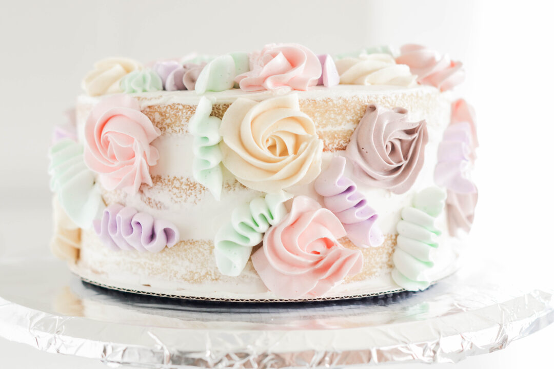 Spring Lemon Layer Cake - The Cake Chica