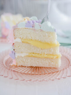 Spring Lemon Layer Cake - The Cake Chica