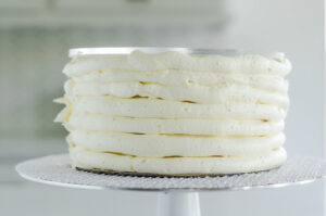 White Chocolate Raspberry Drip Cake - The Cake Chica