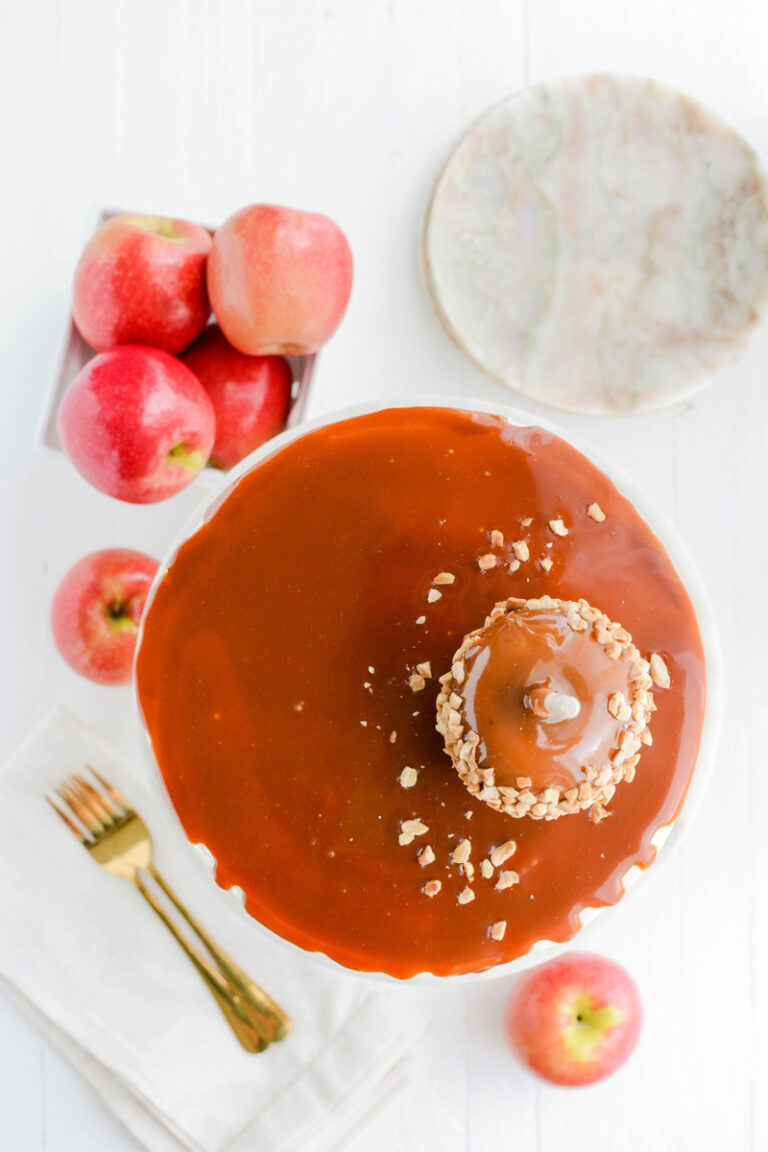 Caramel Apple Layer Cake - The Cake Chica