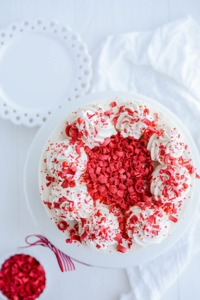 Fluffy Red Velvet Cake - The Cake Chica