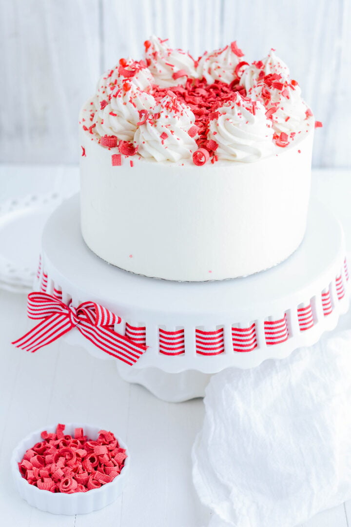 Fluffy Red Velvet Cake - The Cake Chica
