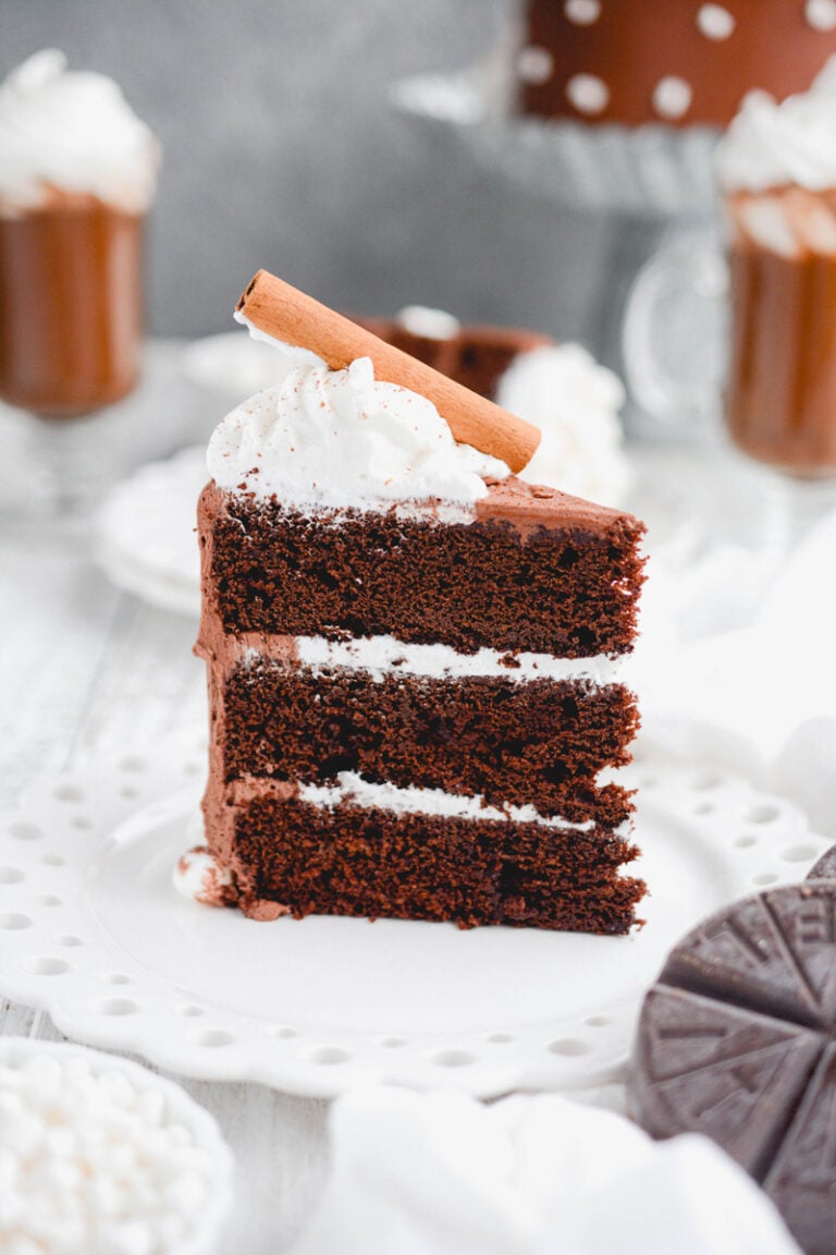 Mexican Hot Chocolate Cake - The Cake Chica