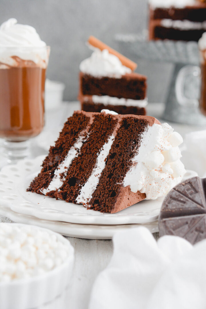 Mexican Hot Chocolate Cake - The Cake Chica