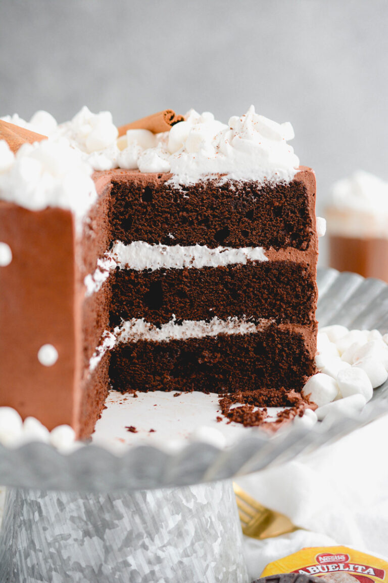 Mexican Hot Chocolate Cake - The Cake Chica