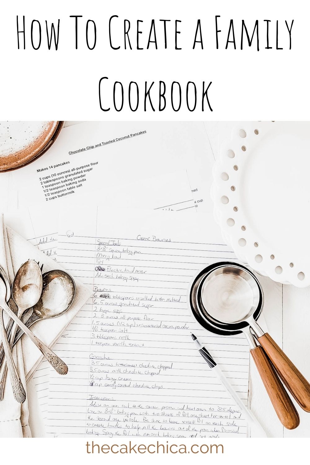 How To Create A Family Cookbook with CreateMyCookbook - The Cake Chica
