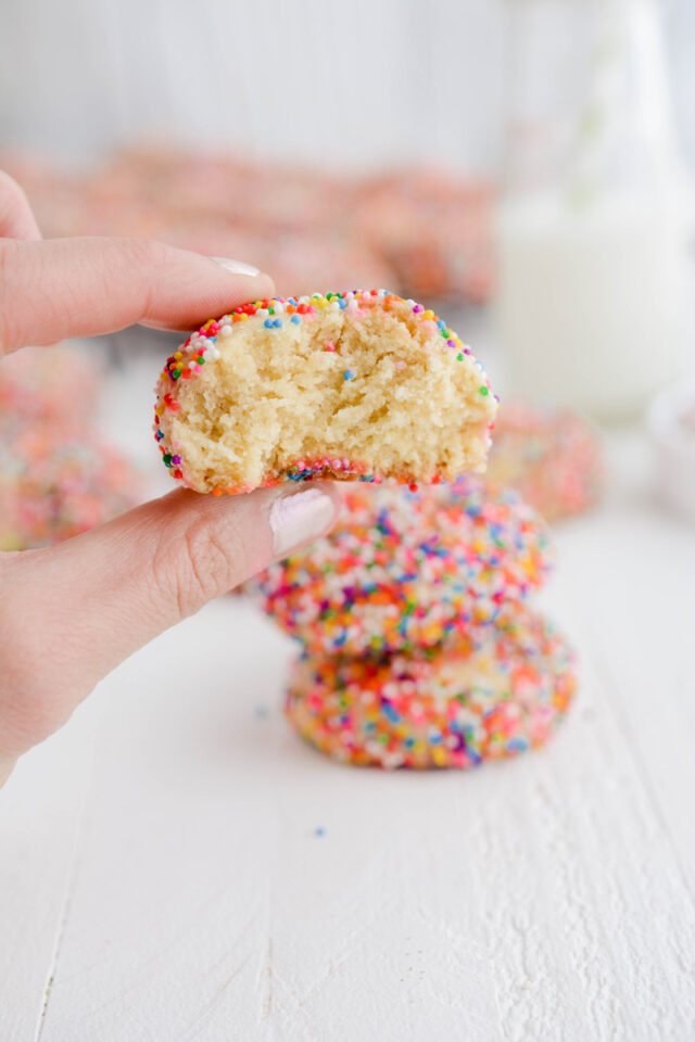Mexican Sprinkle Cookies - The Cake Chica