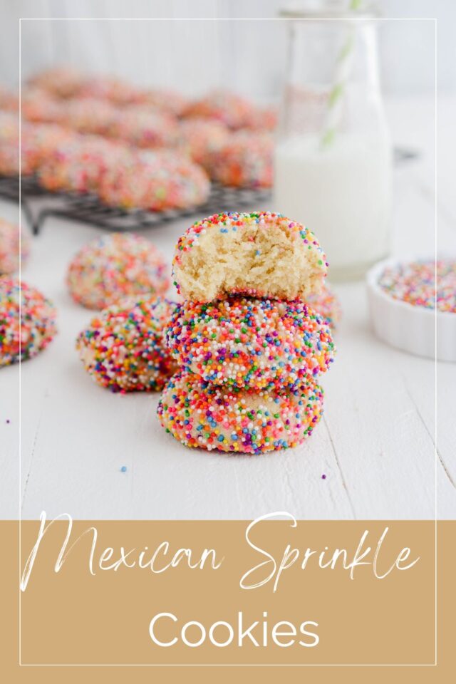 Mexican Sprinkle Cookies - The Cake Chica