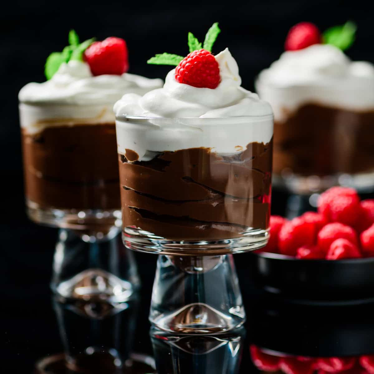 Protein Packed Chocolate Mocha Pudding - The Cake Chica